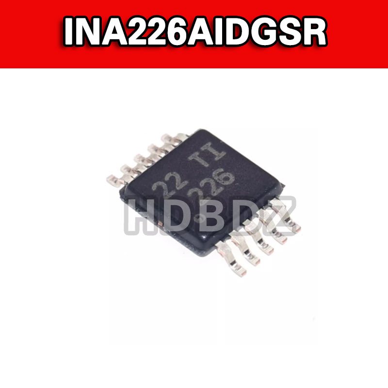 5PCS INA226 INA226AIDGSR MSOP-10 36V 16bit TI 226 Dòng điện hai chiều / Màn hình điện Chip IC ...