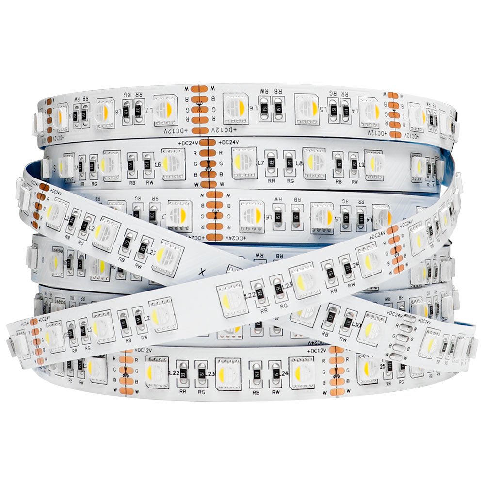Đèn Led dải 5050SMD RGBW RGBW RGBW RGBWW 4 IN 1 60 / 96Leds / m Chiếu ...