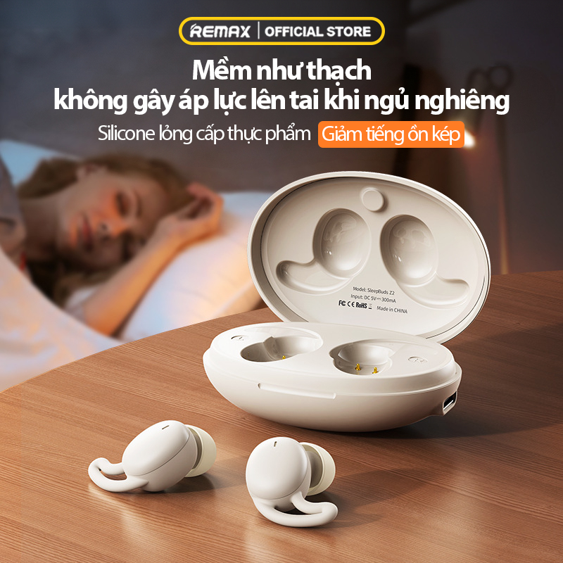 Tai nghe ngủ Remax SleepBuds Z2 Bluetooth 5.3 không dây- Hàng Chính Hãng | Shopee Việt Nam
