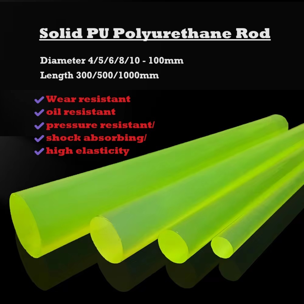 Thanh Polyurethane PU nguyên khối Đường kính 4 / 5 / 6 / 8 / 10 - 55mm ...