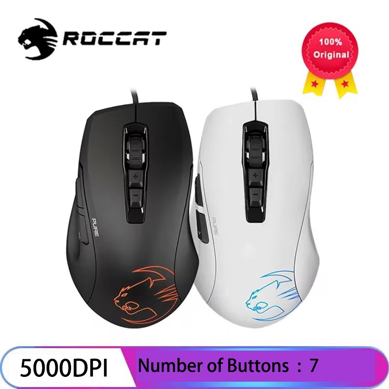 Roccat Kone PURE / SEL Cú Mắt Game Thủ Chuột Có Dây Nhẹ Chống Mài Sơn ...