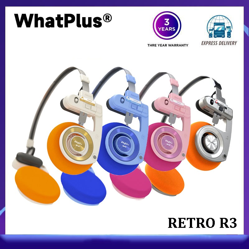 Tai nghe WhatPlus RETRO R3 Tai nghe không dây nhỏ gọn di động chụp ảnh ...