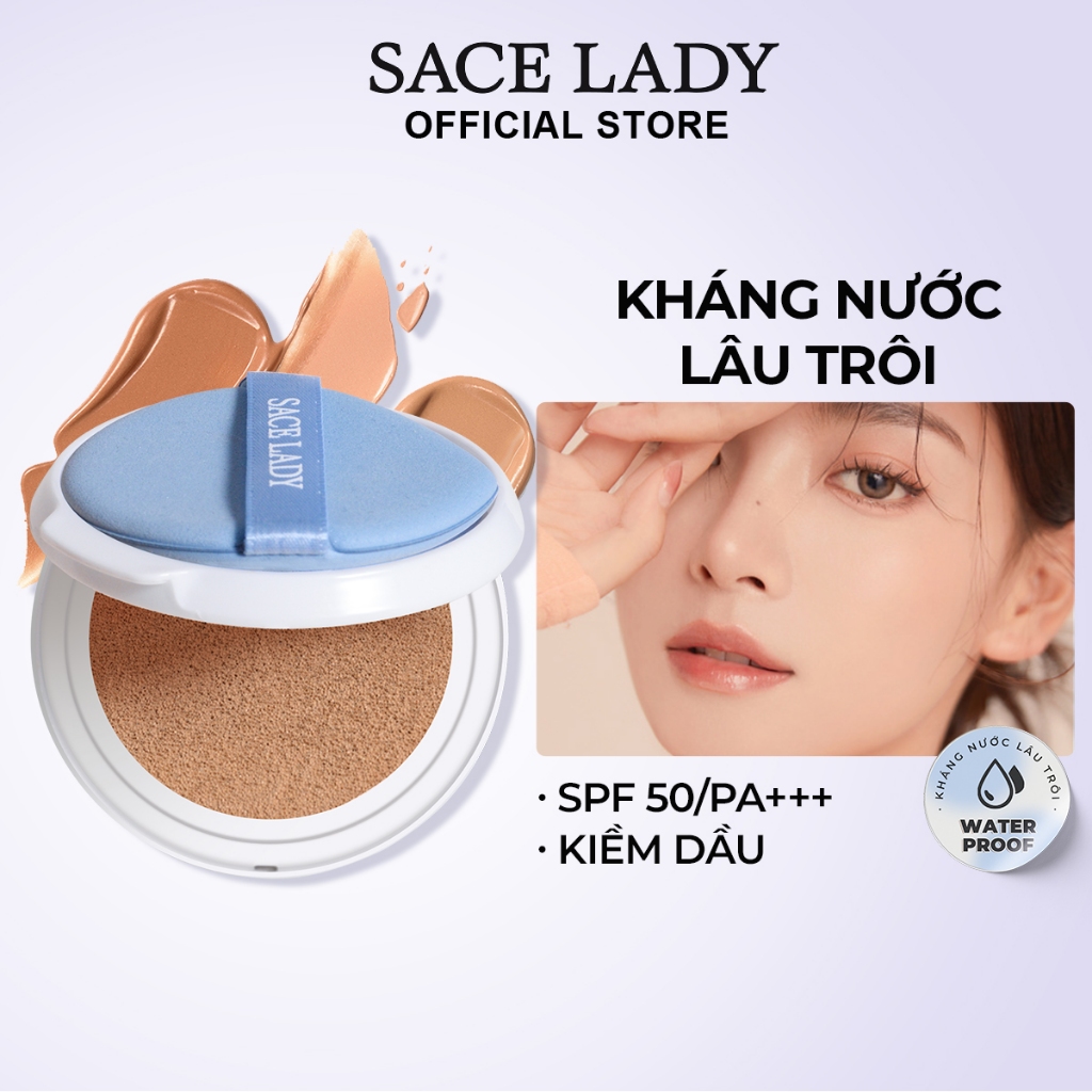 Lõi Thay Thế Cushion SACE LADY Cushion Chống Thấm Nước Trang Điểm Tự ...