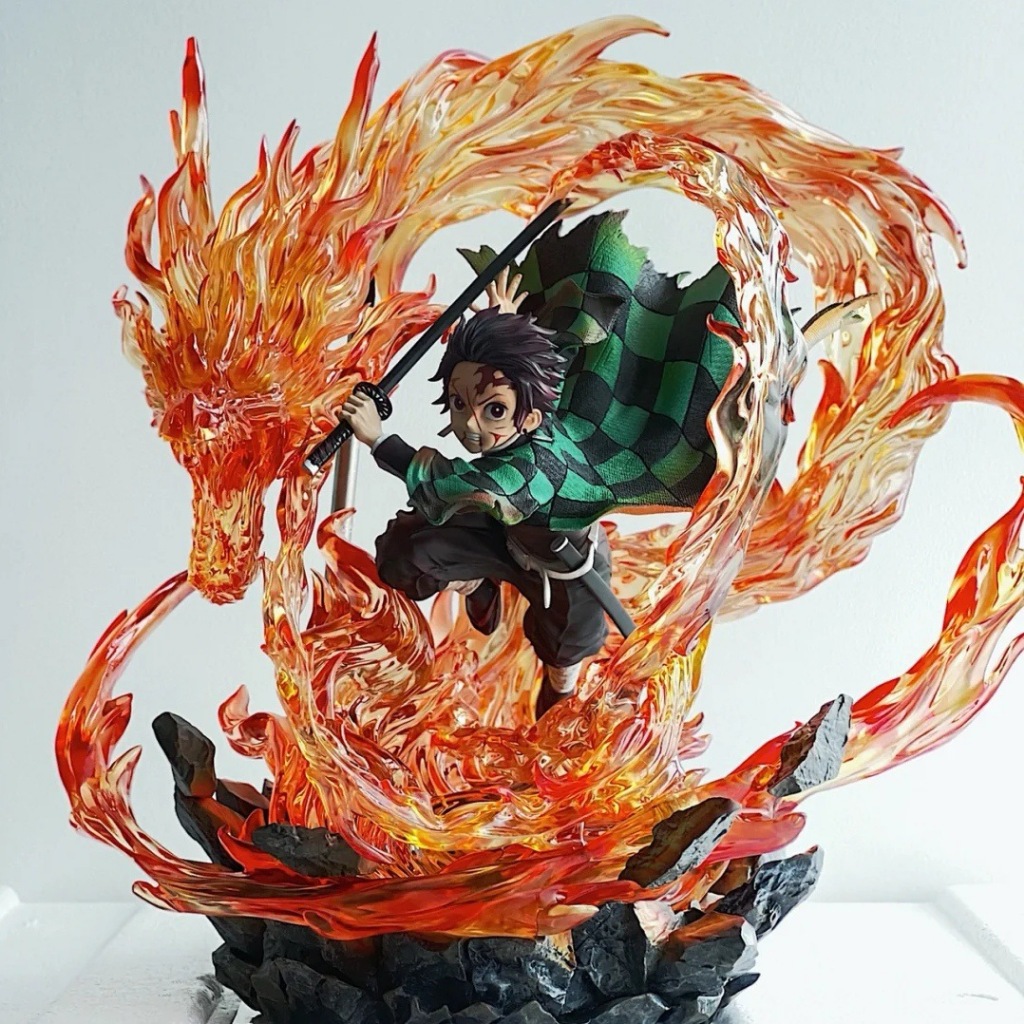 Demon slayer Hộp Bí Ẩn Mô Hình Nhân Vật anime tanjiro kasumi column ...