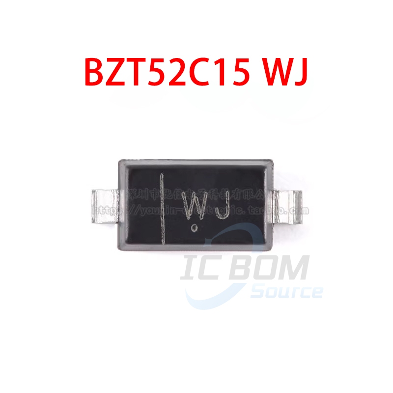 【10PCS】BZT52C15 WJ SOD-123 Zener Diode 15V | Shopee Việt Nam