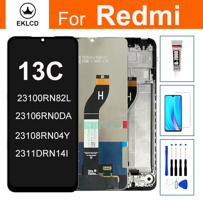 Dành Cho Xiaomi Redmi 13C Màn Hình LCD 23100RN82L 23108RN04Y Bộ Số Hóa ...