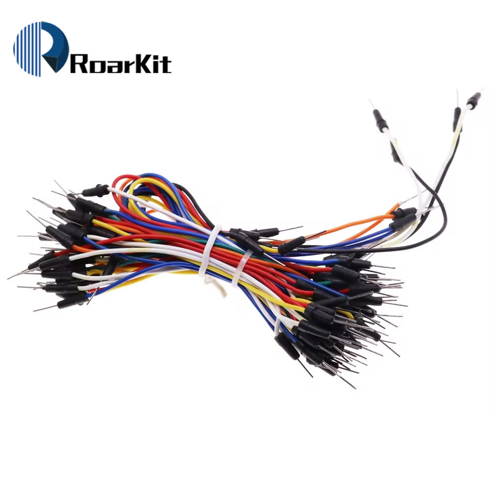 Dây Nhảy Dây Cáp 65 Chiếc Mới Hàn Linh Hoạt Breadboard Dòng Đĩa Bánh Mì ...