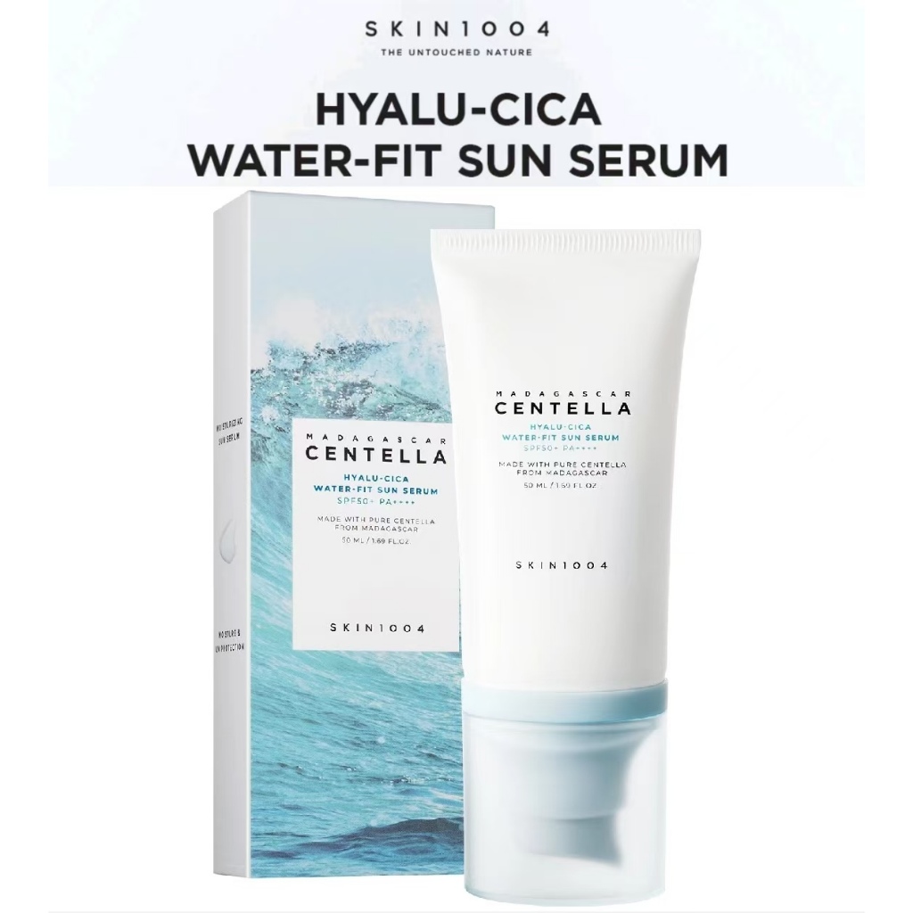 Skin1004 Madagascar Centella Hyalu-Cica water-Fit Sun Serum SPF50 PA ...