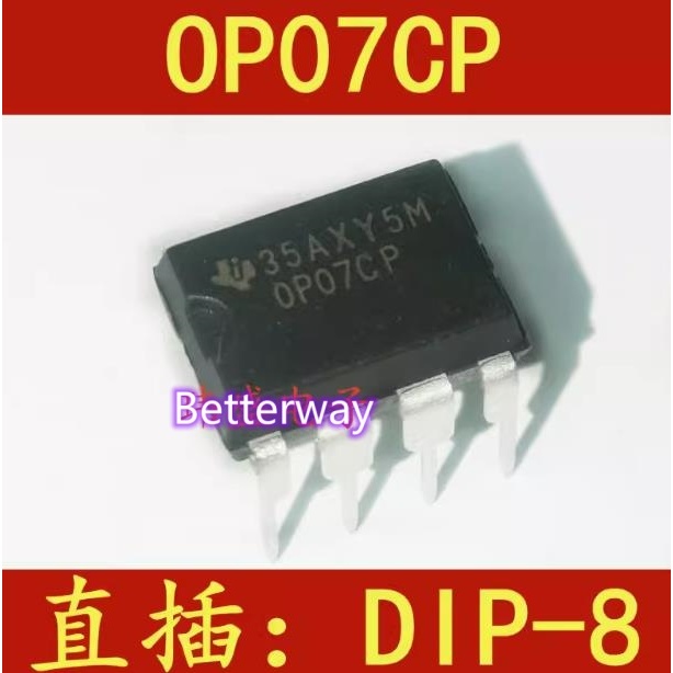 10 chiếc OP07CP DIP-8 OP07 chính hãng mới | Shopee Việt Nam