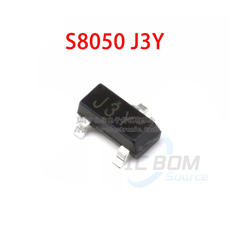 【10PCS】S8050 J3Y SOT-23 NPN Transistor 500mA/25V | Shopee Việt Nam
