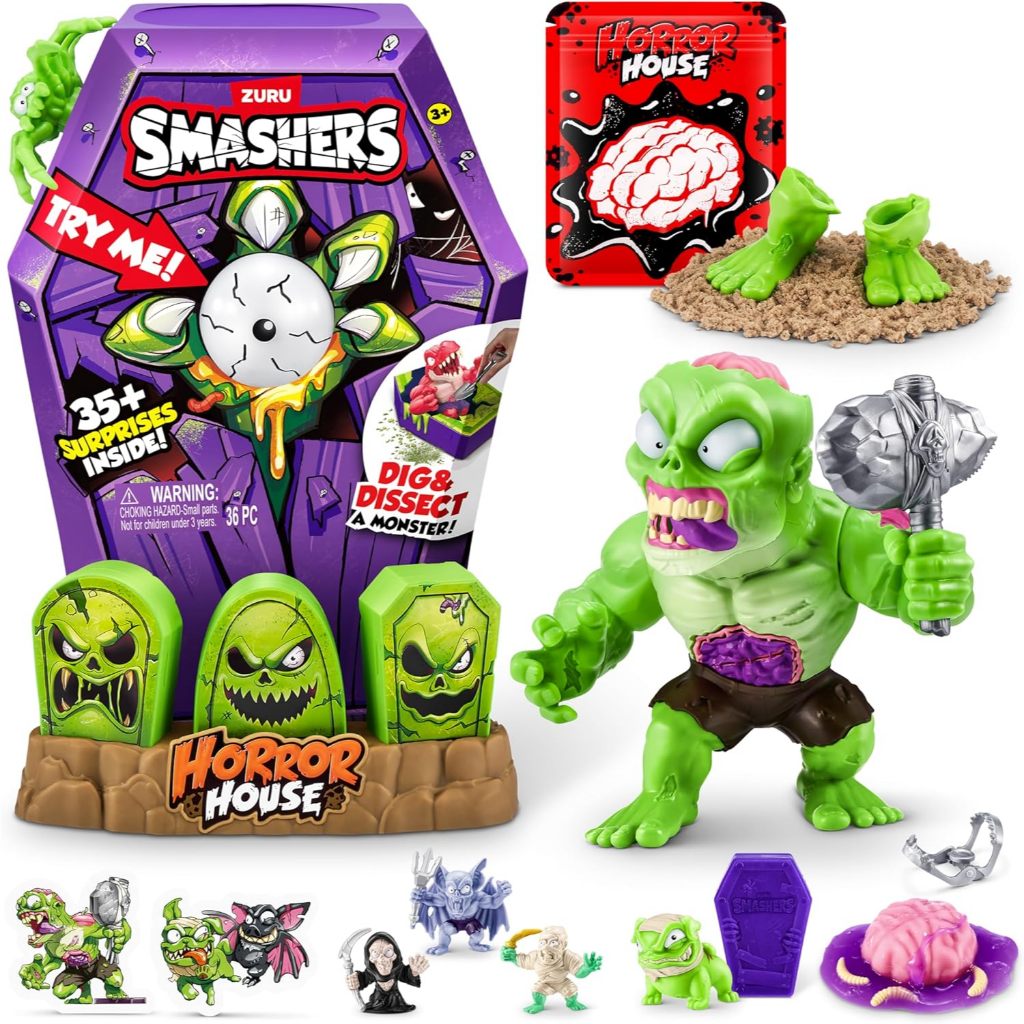 Smashers Mega Horror House (Xanh) của ZURU, Đồ chơi tương tác, Đồ chơi ...