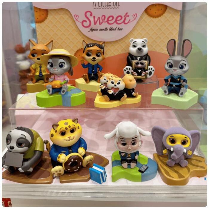 Miniso Disney Zootopia Sit Nicely Blind Boxs Bộ sưu tập đồ chơi Quà ...