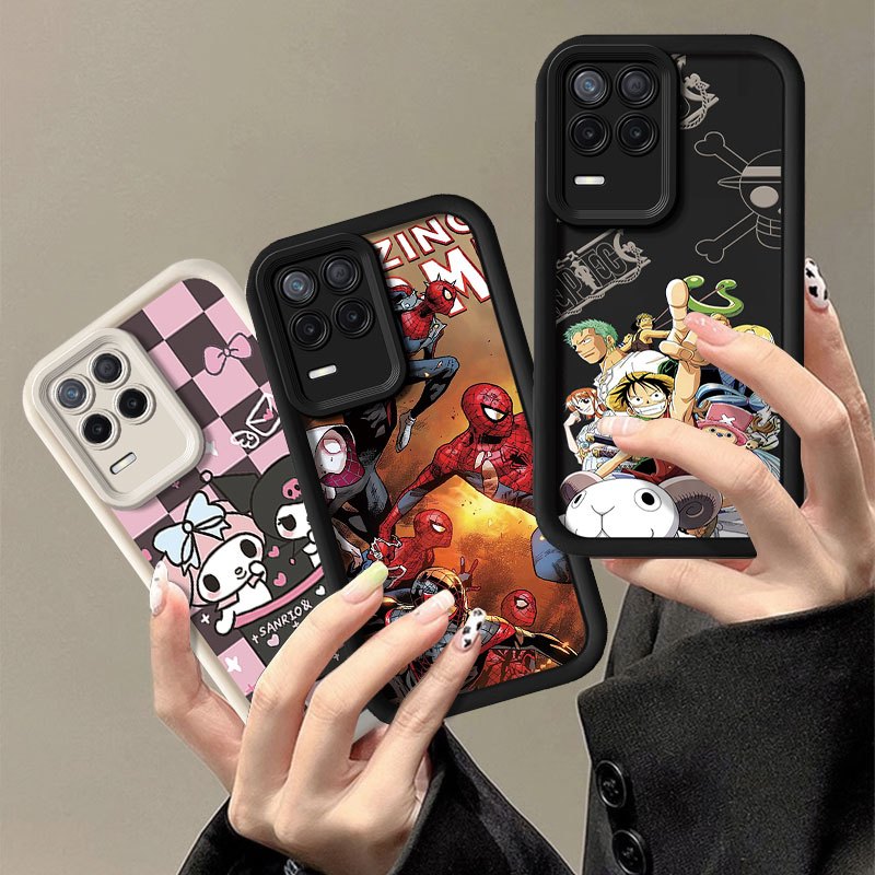 Ốp Điện Thoại Chống Sốc Hoạt Hình Graffiti Ốp Lưng Silicon Mềm Bảo Vệ Thích Hợp Cho OPPO Realme ...