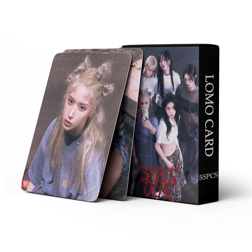 Kpop 55 Cái / hộp NMIXX Photocards Fe3O4: STICK OUT KPOP LOMO Card ...