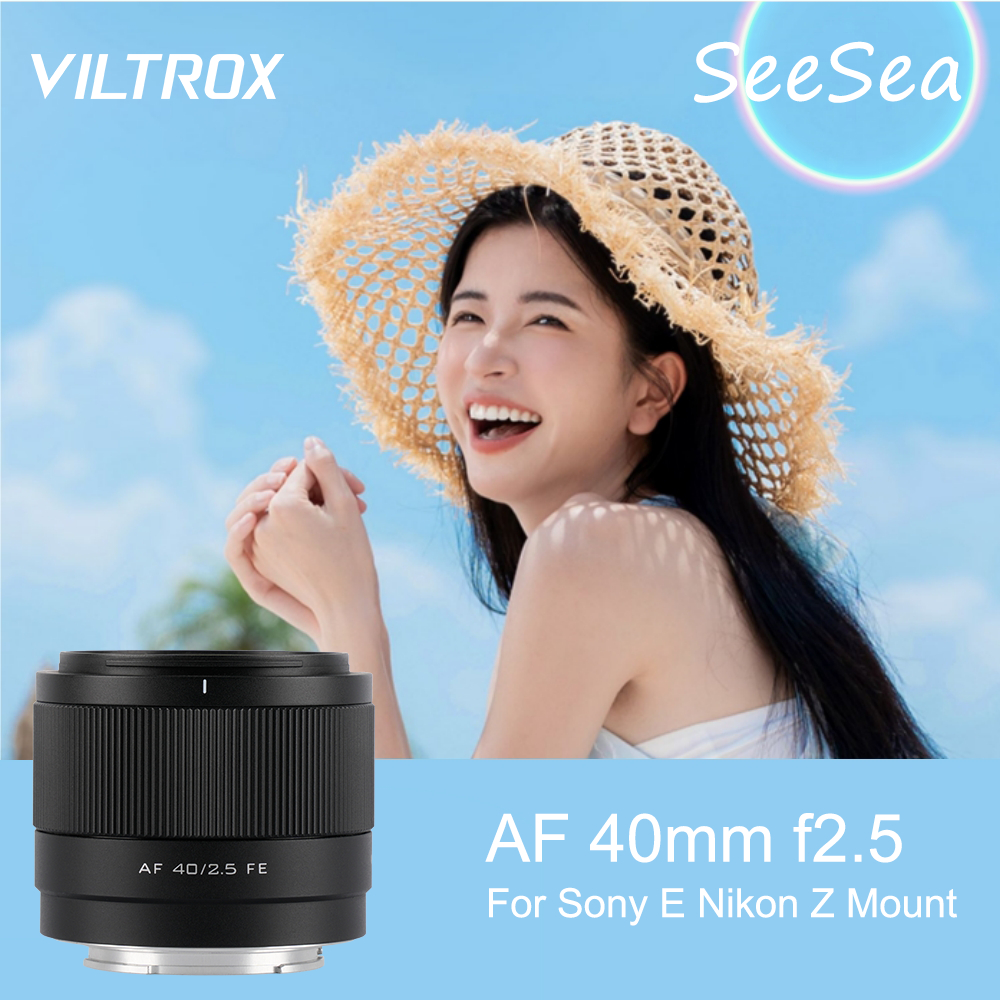 Viltrox 40mm f2.5 AutoFocus Ống kính toàn khung cho máy ảnh không gương ...