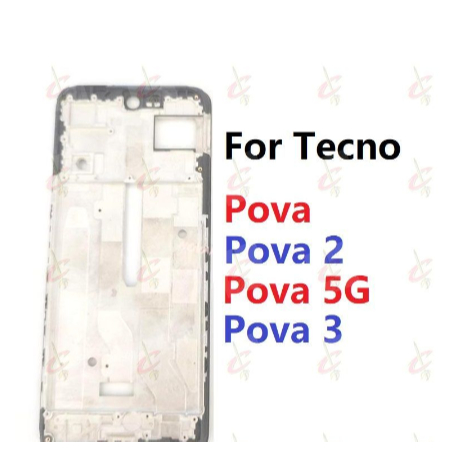 Khung trước LCD cho Tecno Pova 2 5G 3 khung giữa LD7 LE7 LE8 LF7n ...
