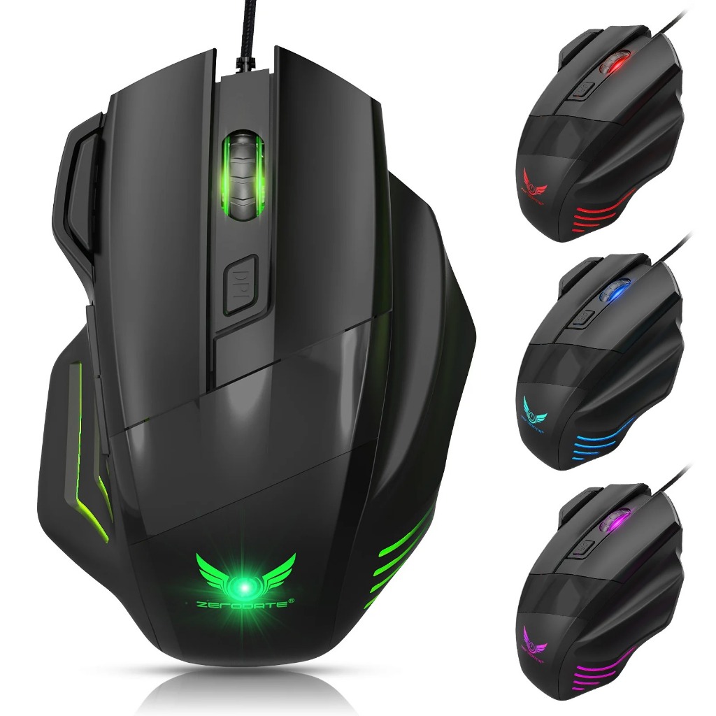 Chuột Chơi Game Có Dây Chuột USB Game Thủ Chuột Tiện Dụng Với Đèn RGB 7 ...
