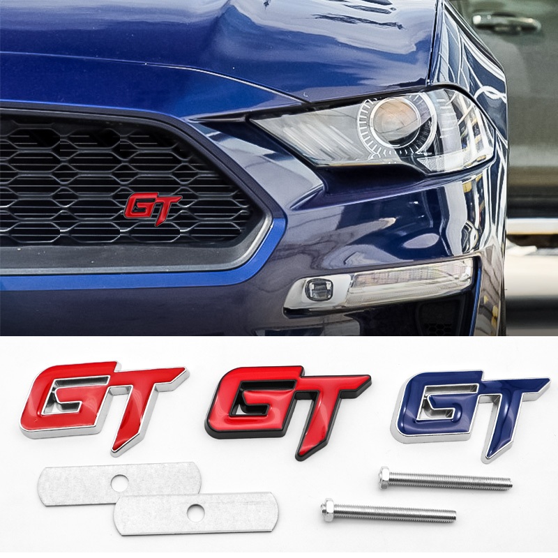 Logo GT nhãn dán xe phía trước Gran Turismo huy hiệu kim loại Gran ...