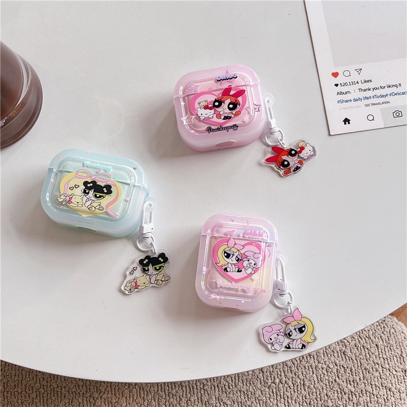 Apple Air Pods thế hệ thứ 1 / 2 Air Pods Pro The Powerpuff Girls họa ...