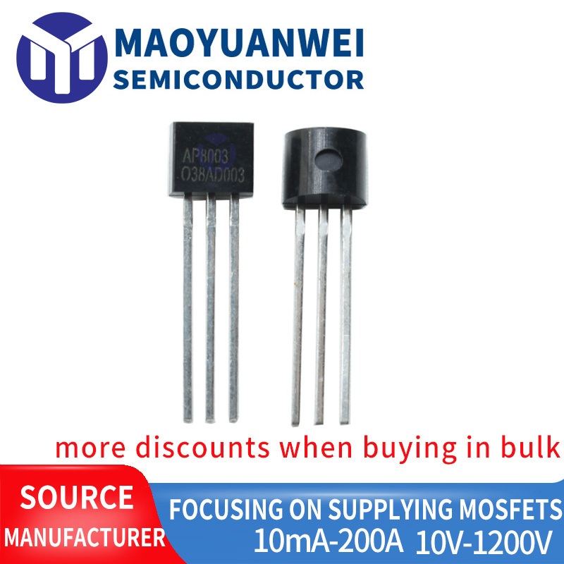 15 chiếc AP8003 TO-92 Chip nguồn chuyển mạch Triode | Shopee Việt Nam