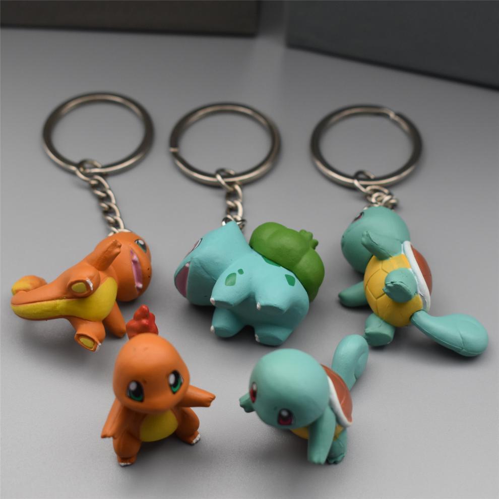 3 Cái / bộ 3cm Pokemon Anime Hình Squirtle Charmander Bulbasaur Móc ...