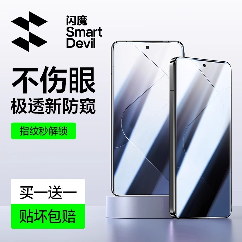 Phim Mềm Bảo Mật SmartDevil Cho Xiaomi 14 / 13pro / 13 / 14Ultra Chống Trộm Full Gel Phim Bảo Vệ ...