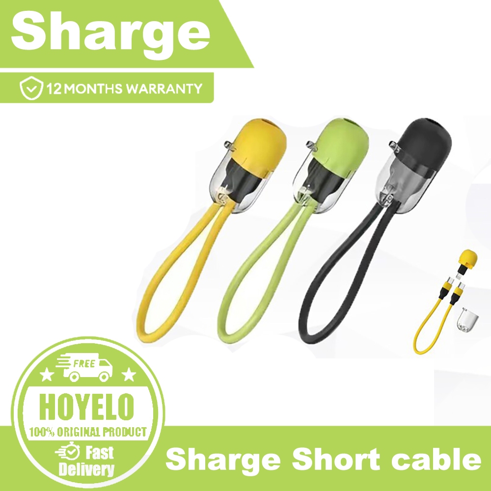 Cáp Sạc Nhanh sharge / shargeek Dài 20cm Chuyên Dụng Chất Lượng Cao ...