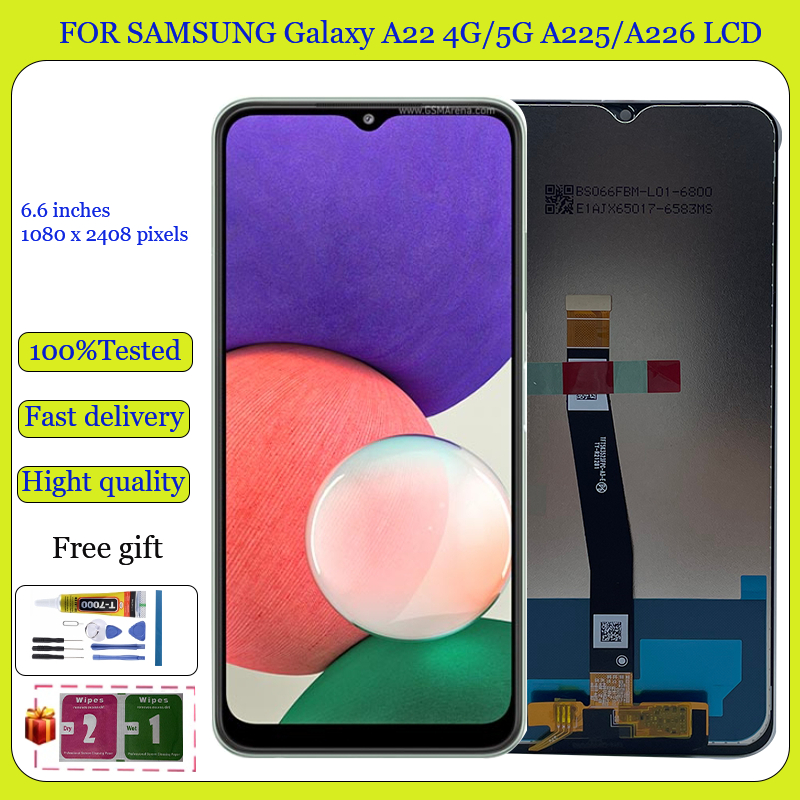 Chính Hãng Dành Cho Samsung Galaxy A22 4G 5G A225 A226 A22S 5G Màn Hình ...