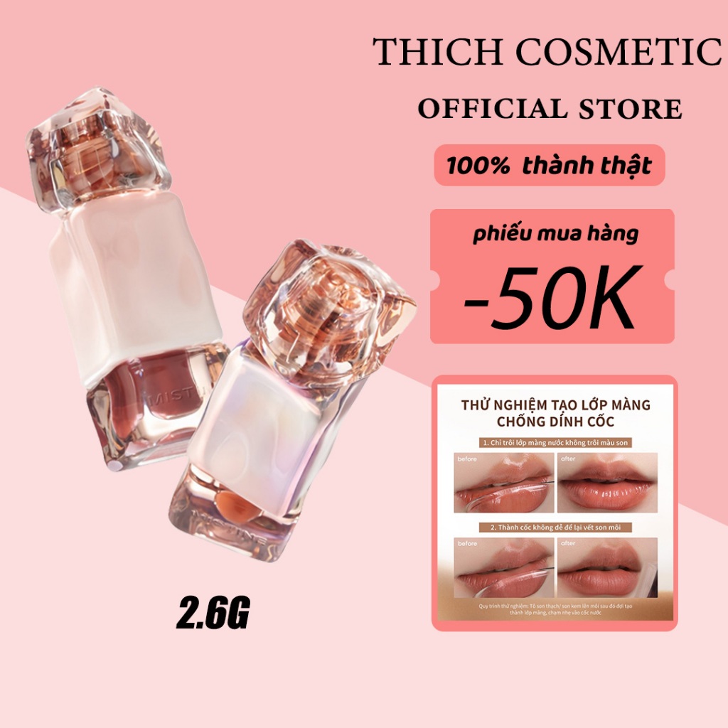 Son môi Mistine Matte Lasting Lip 2.6g | Shopee Việt Nam