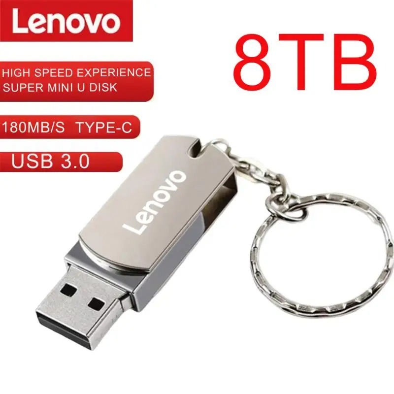 Chính Hãng Lenovo 16TB 8TB usb Flash Drive 2 Trong 1 Lightning Pen ...