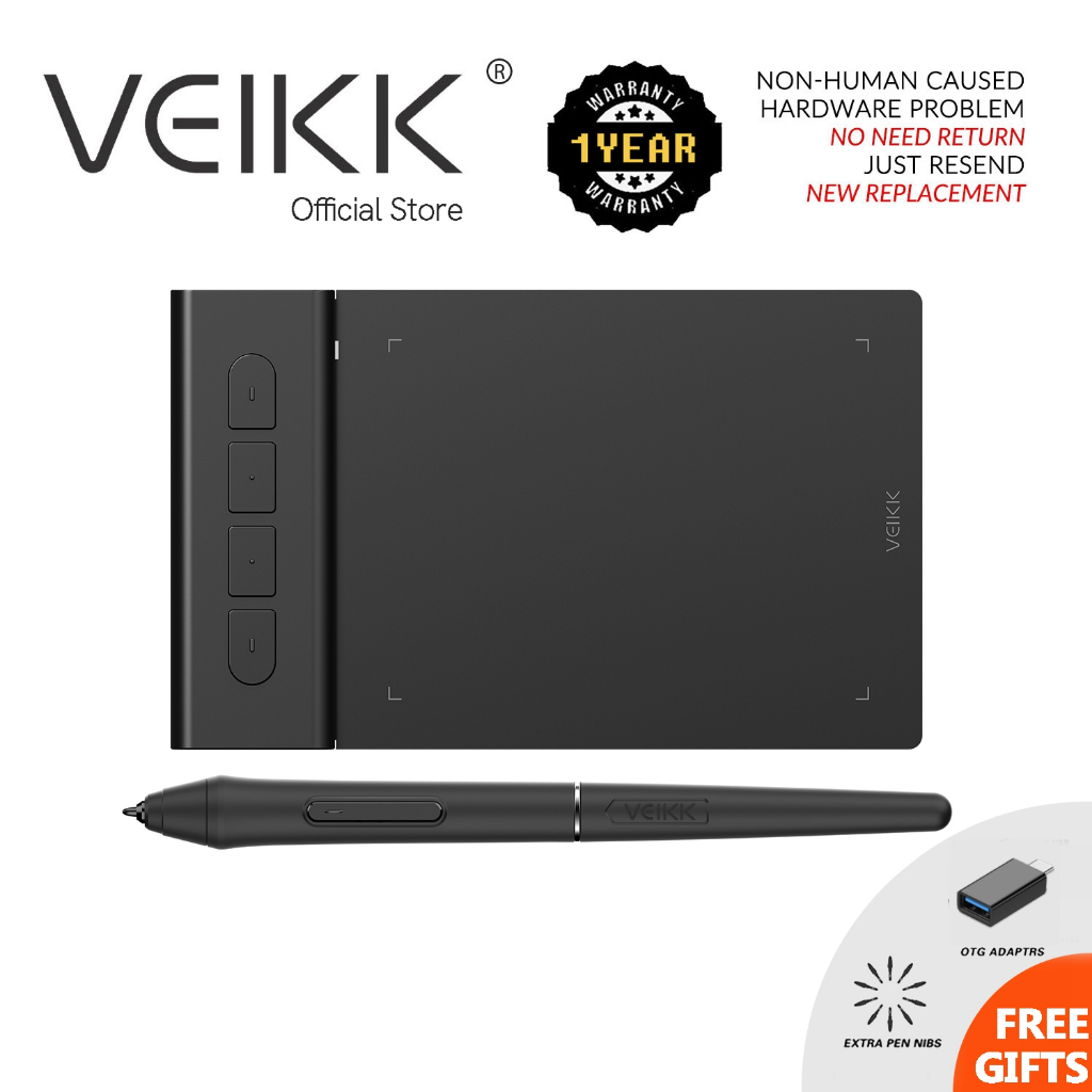 Máy tính bảng vẽ VEIKK VK430 | Shopee Việt Nam