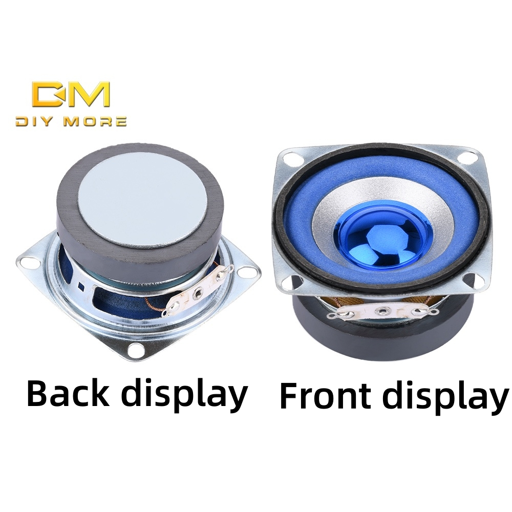 DIYMORE Loa Tự Lắp Ráp Hình Vuông Màu Xanh Dương 2-inch 5w 4ohm 52mm 5w 3r 5w | Shopee Việt Nam