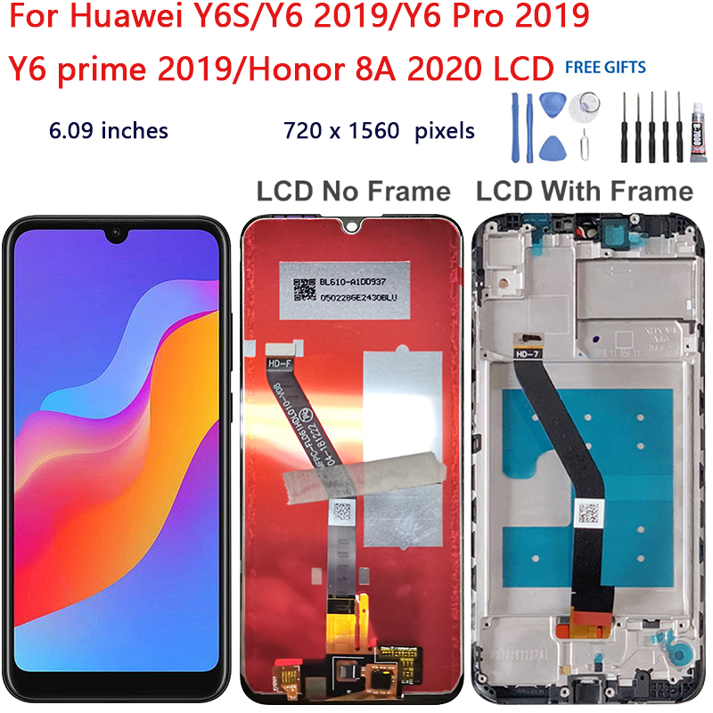 Màn Hình LCD Chất Lượng Cao Cho Huawei Y6S / Y6 2019 / Y6 Pro 2019 Y6 ...