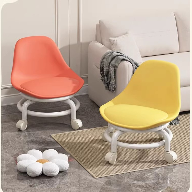 Ghế nhỏ ròng rọc Ghế thấp cho gia đình Universal Wheel Learning Ghế đi ...