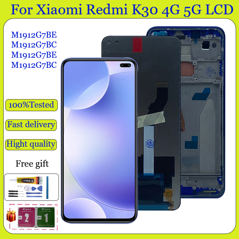 Chính Hãng Cho Redmi K30 4G 5G Màn Hình Cảm Ứng LCD Có Khung Thay Thế | Shopee Việt Nam