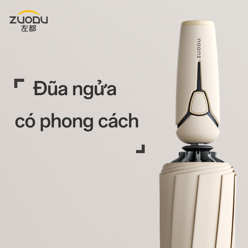 [Zuodu]Ô gấp Ô đảo ngược tự động Ô gấp ngược Lưỡi dù tự động Ô dù tự ...