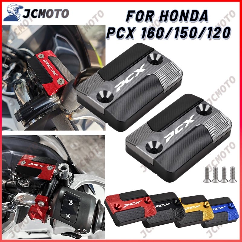 Phụ Kiện PCX Xe Máy CNC Phanh Trước Hồ Chứa Chất Lỏng Bình Chứa Dầu Nắp Cốc Cho Xe HONDA PCX 160 ...