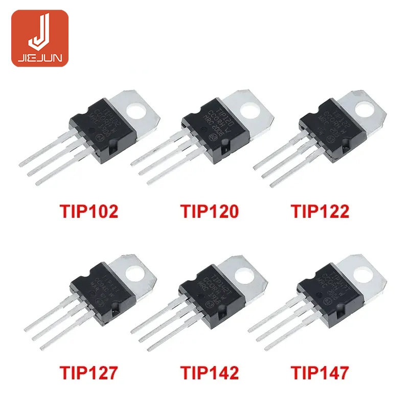 10 Chiếc Tip102 Tip120 Tip122 Tip127 Tip142 Tip147 Transistor Tip142t Tip147t Cho diy | Shopee ...