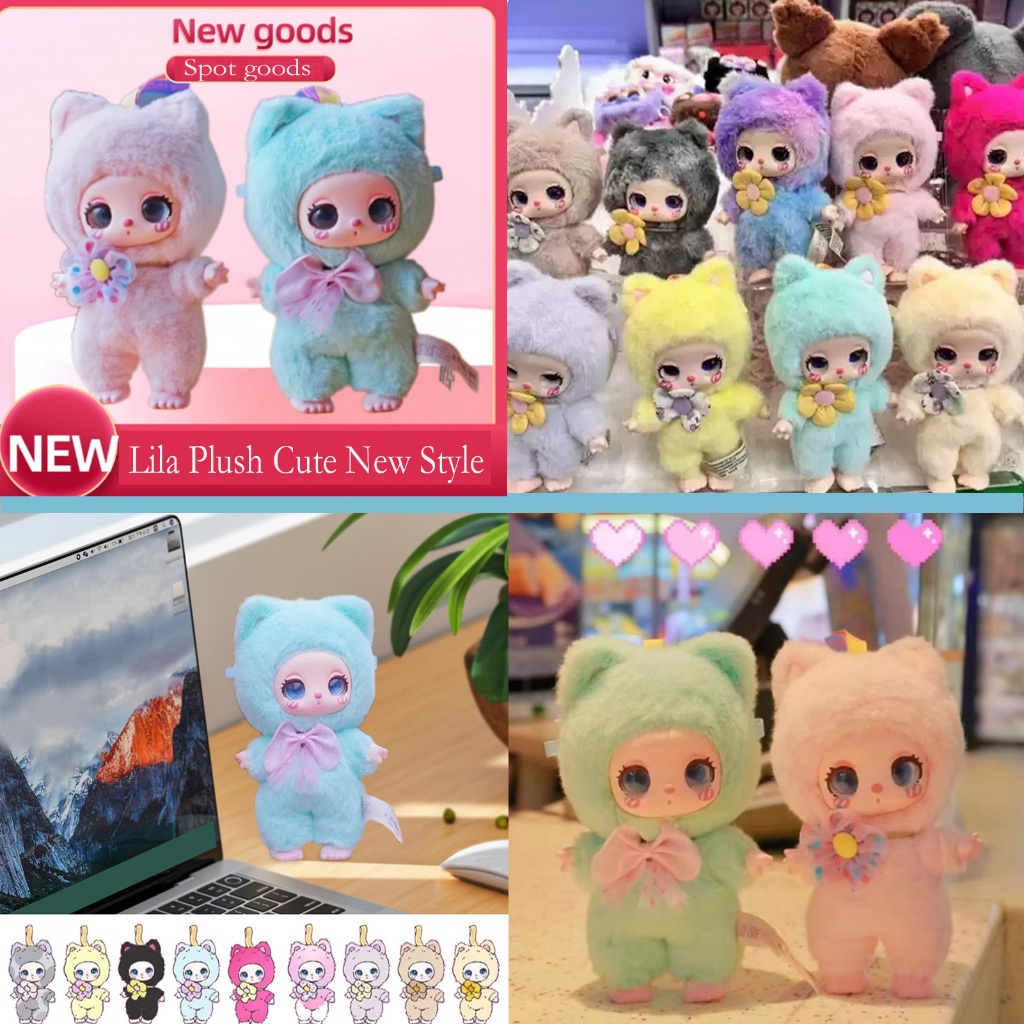 Baby three Lila V2 Mèo may mắn plush doll blind box mô hình ngẫu nhiên 1 cái búp bê Eid | Shopee ...