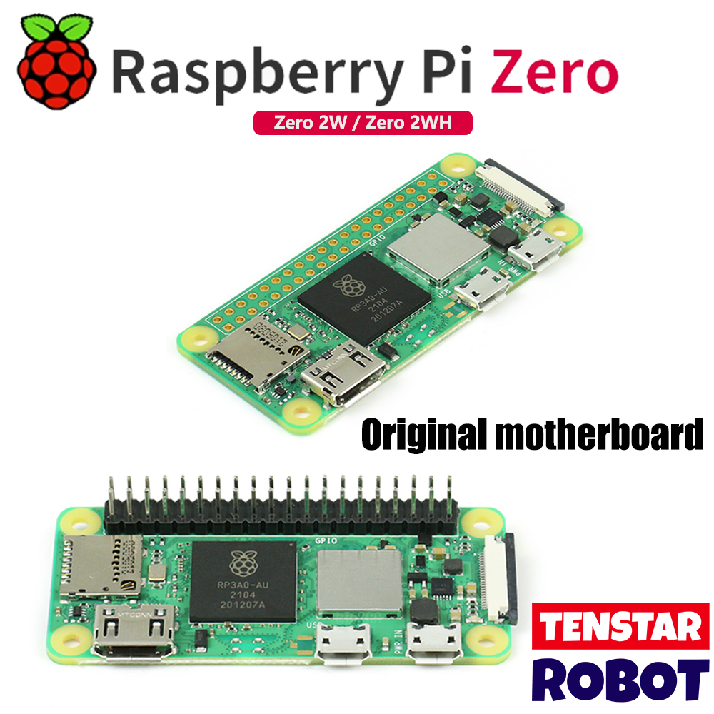 Raspberry Pi Zero 2W 1GHz Quad-core 64-bit Arm Cortex-A53 CPU 512MB SDRAM Bluetooth BLE & WiFi ...
