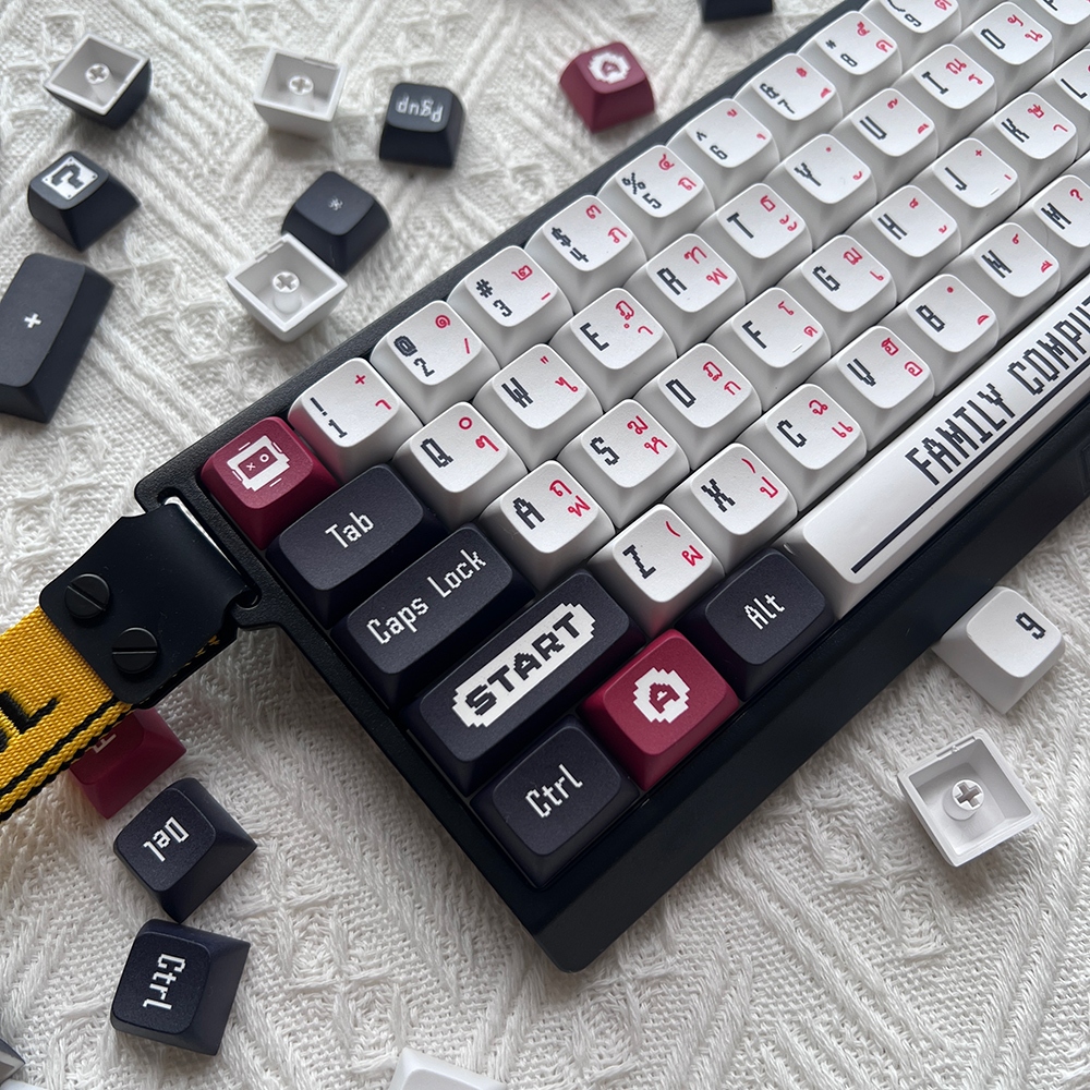 Keycaps Thái chủ đề máy tính gia đình XDA OEM profile Dye-Sublimation ...