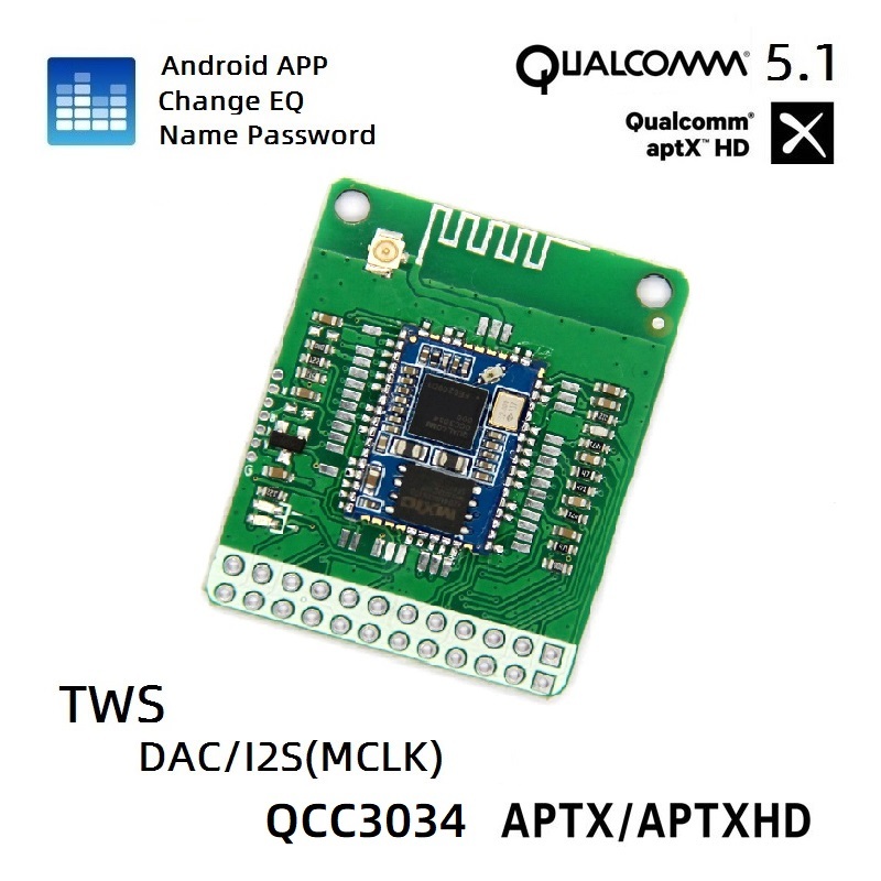Tên ứng dụng đổi mật khẩu EQ Bluetooth V5.1 Qualcomm QCC3034 hộp đôi ...