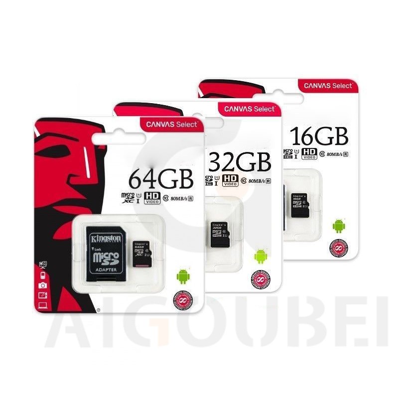 Thẻ nhớ Kingston 16GB 64GB 128GB 256GB Class 10 Thẻ Micro SD | Shopee Việt Nam