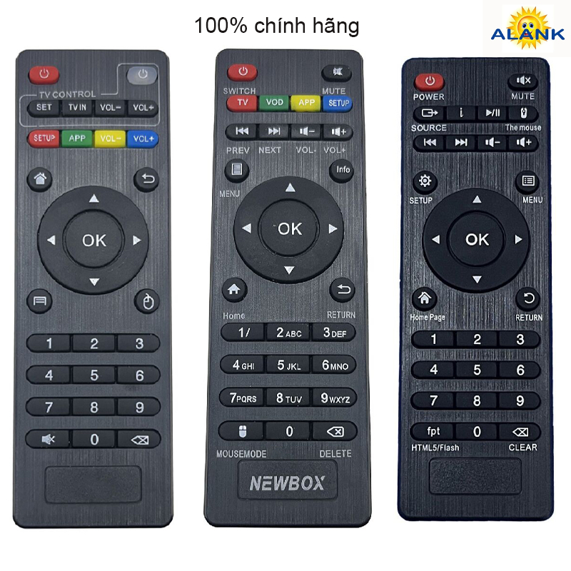Alank— Remote Điều Khiển Đầu Thu Android TV BOX NEWBOX Ultra HD TV Box ...