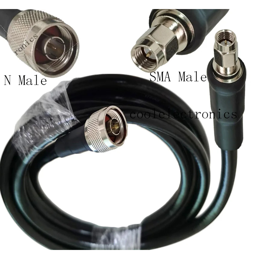1 Máy Tính LMR-400 N Cắm Nam Sang SMA Nam Kết Nối RF Coax Pigtail Ăng Ten Cáp LMR400 Ham Radio 1 ...