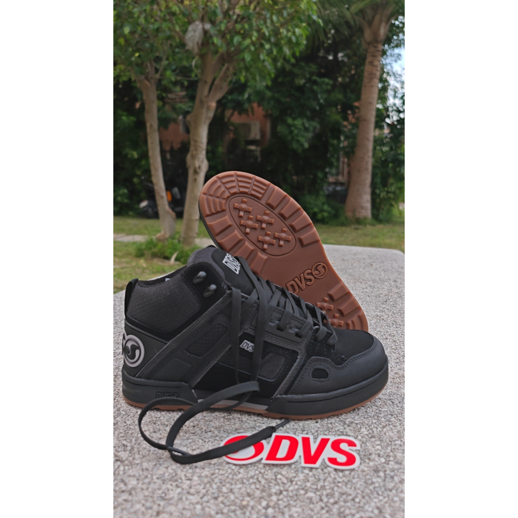 Dvs Comanche Boot Blk Grey Nubuck Nam Hip Hop Cặp Đôi Đường Phố Trượt ...