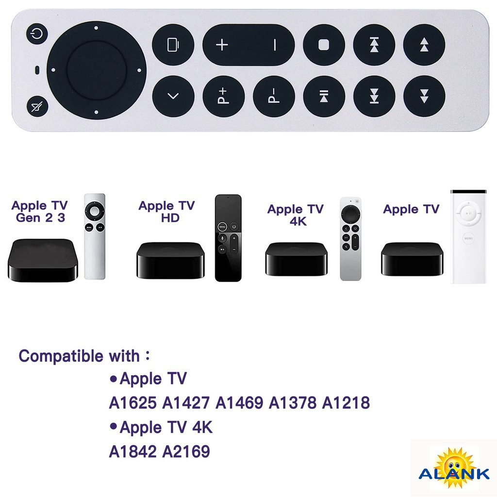 Alank— Remote điều khiển apple tv box Điều Khiển for Thương hiệu TV ...