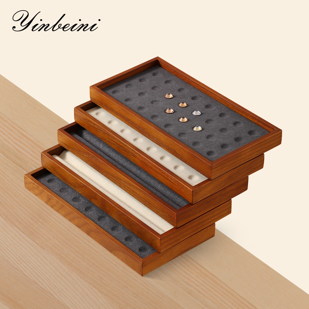 Yinbeini Hạt Kim Cương Đá Quý Tổ Chức Trang Sức Khay Trưng Bày Kim Cương Giả Hộp Đựng P023 ...