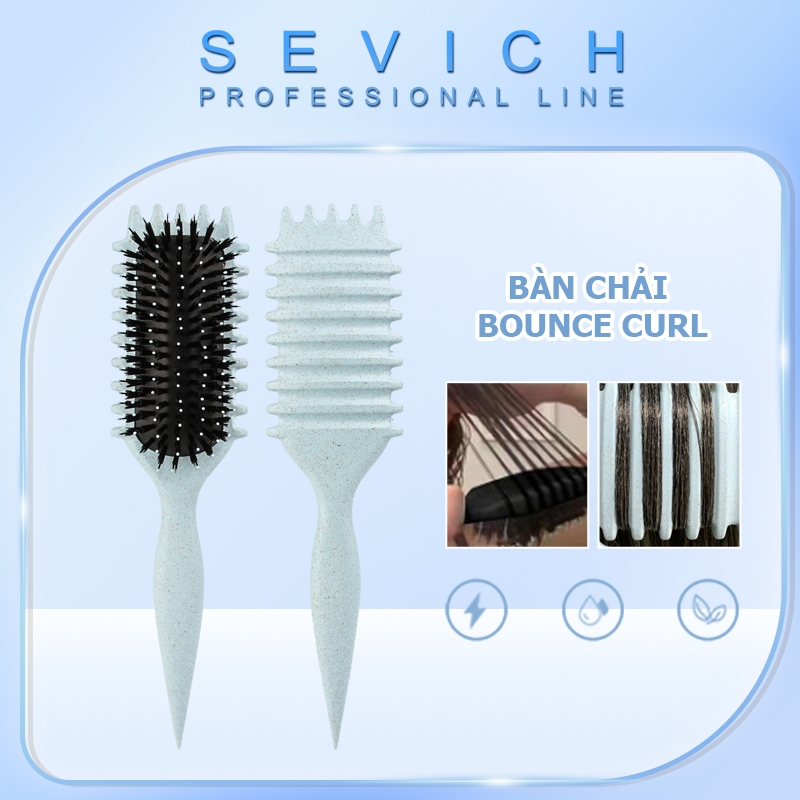 Svich Bounce Curl Define Stylish Brush Detangling Hair Brush Tangled ...