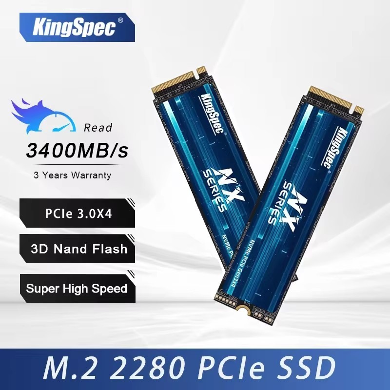 Kingspec NVMe M2 SSD 1TB Ổ cứng thể rắn bên trong NVMe PCIe 3.0 cho máy ...